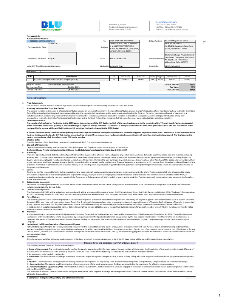 4500000348-SO-Samalka-Okaya Charger Stand | PDF