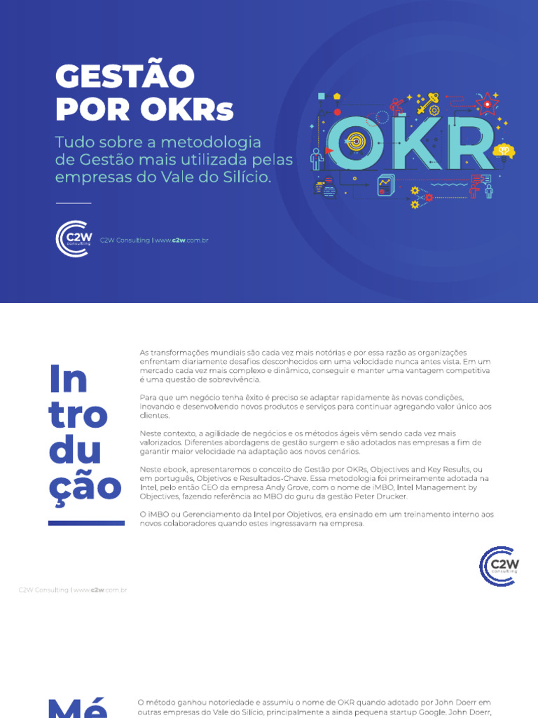 Ebook Gestao Por OKRs | PDF