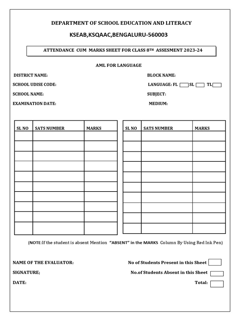 8th AML Sheet | PDF