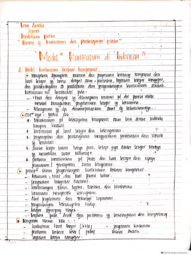 Resume 4 Lona Amelia (Kurikulum Dan Pemb | PDF