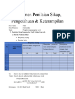 Rubrik Penilaian LKPD | PDF