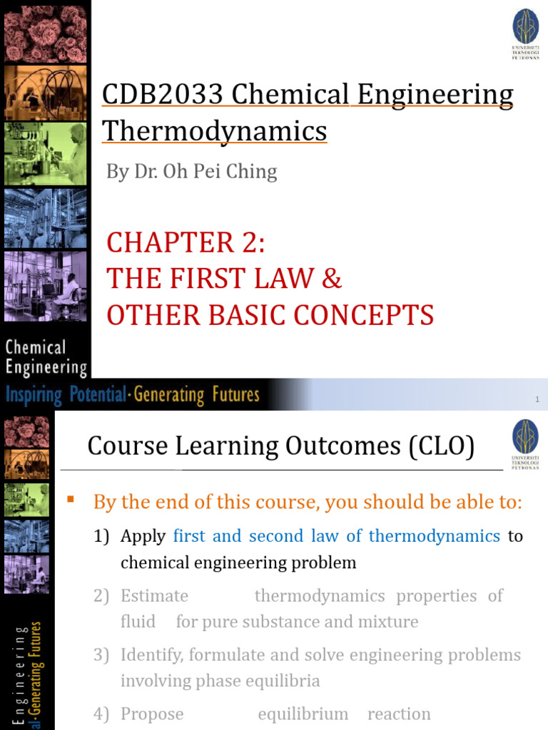 2 Chapter 2 The First Law and Other Basic Concepts Sept 2018 PDF | PDF