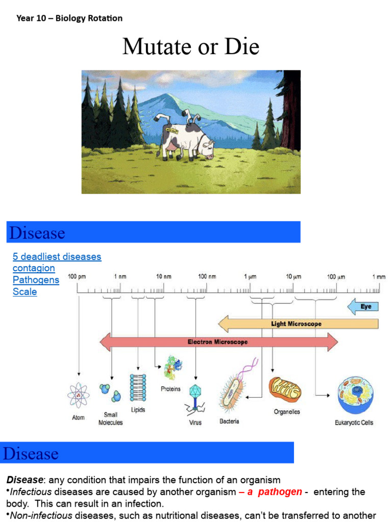 Mutate or Die - Disease | PDF | Immune System | Immunity (Medical)