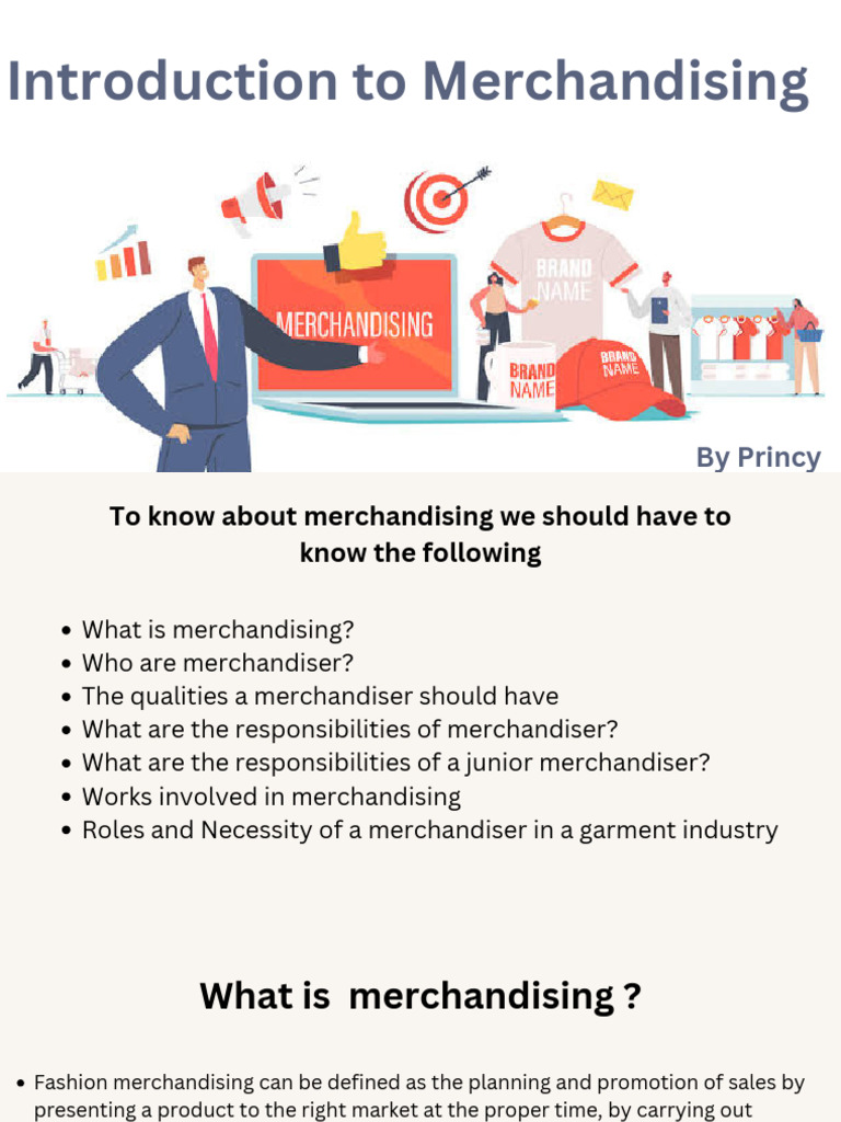 Merchandising Presentation | PDF