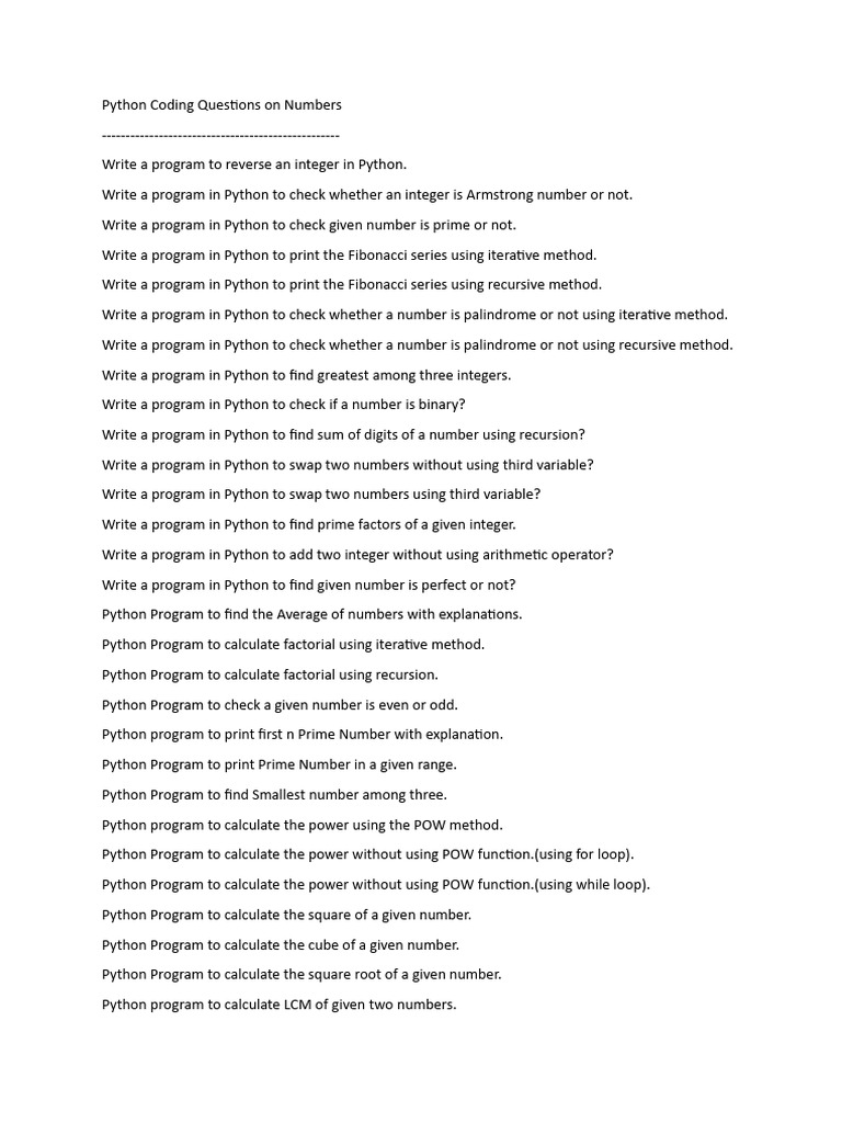 Python Coding Notes | PDF