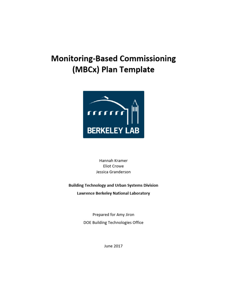 MBCX Plan Template - June 2017 - Final | PDF | Business | Computers