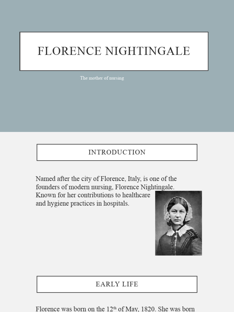 Florence Nightingale | PDF | History