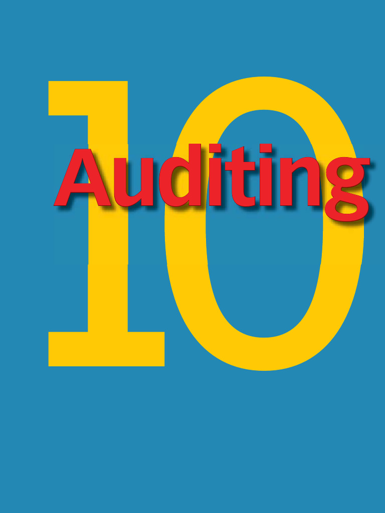 10 Auditing Rules | PDF | Audit | Iso 9000