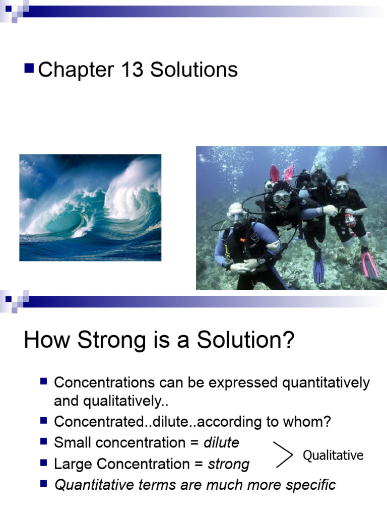 Colligative Properties | PDF | Concentration | Chemistry