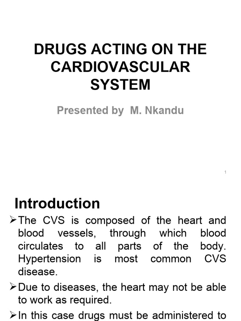 Unit 6 - CVS Drugs | PDF