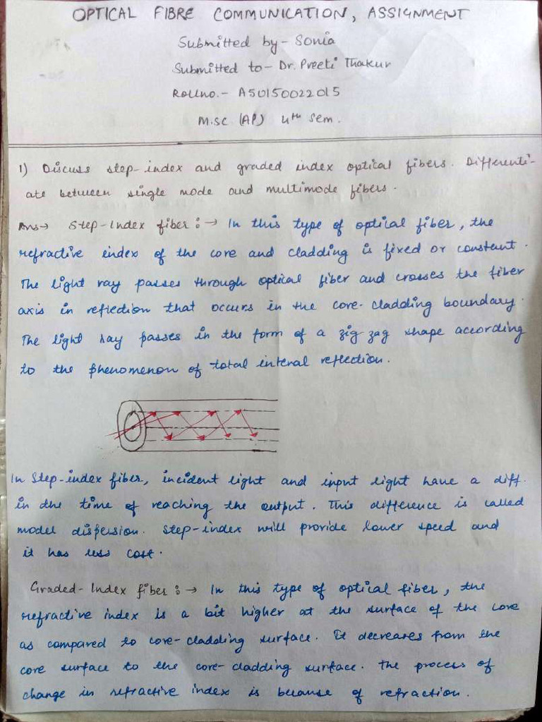 OFC Assignment | PDF