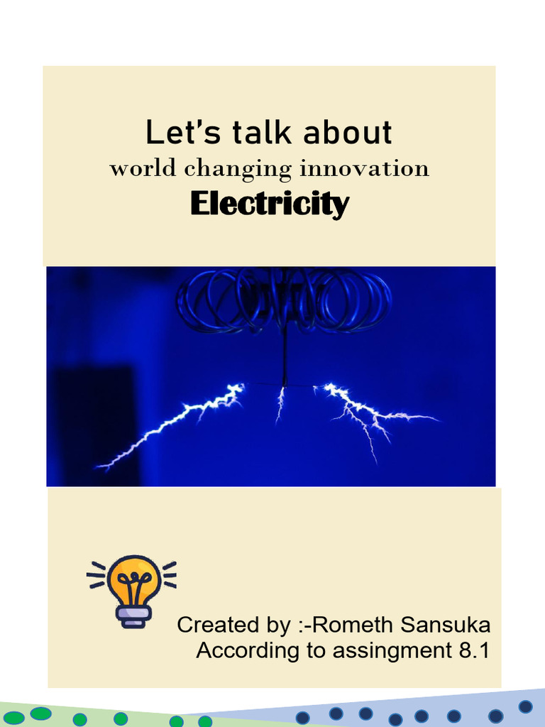 Applications of Electricity | PDF | Incandescent Light Bulb | Electric ...