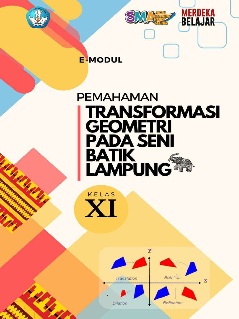 E-Modul Transformasi Geometri Pada Seni Batik Lampung | PDF