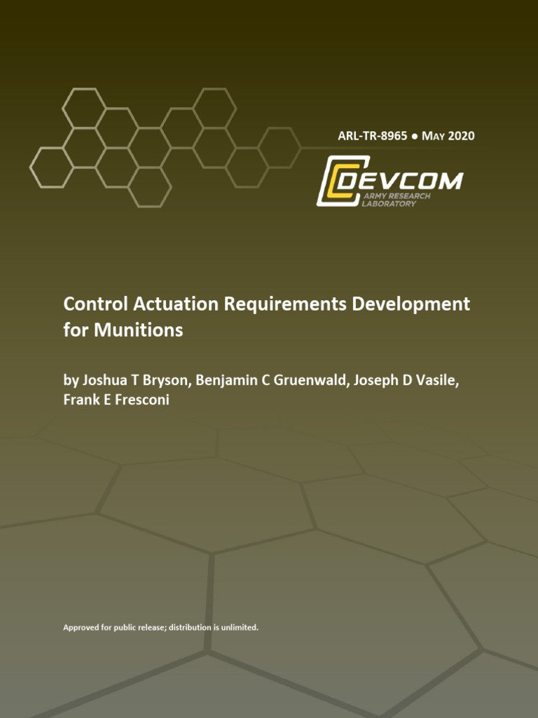 Dyn Reqs For Missiles | PDF | Mach Number | Flight