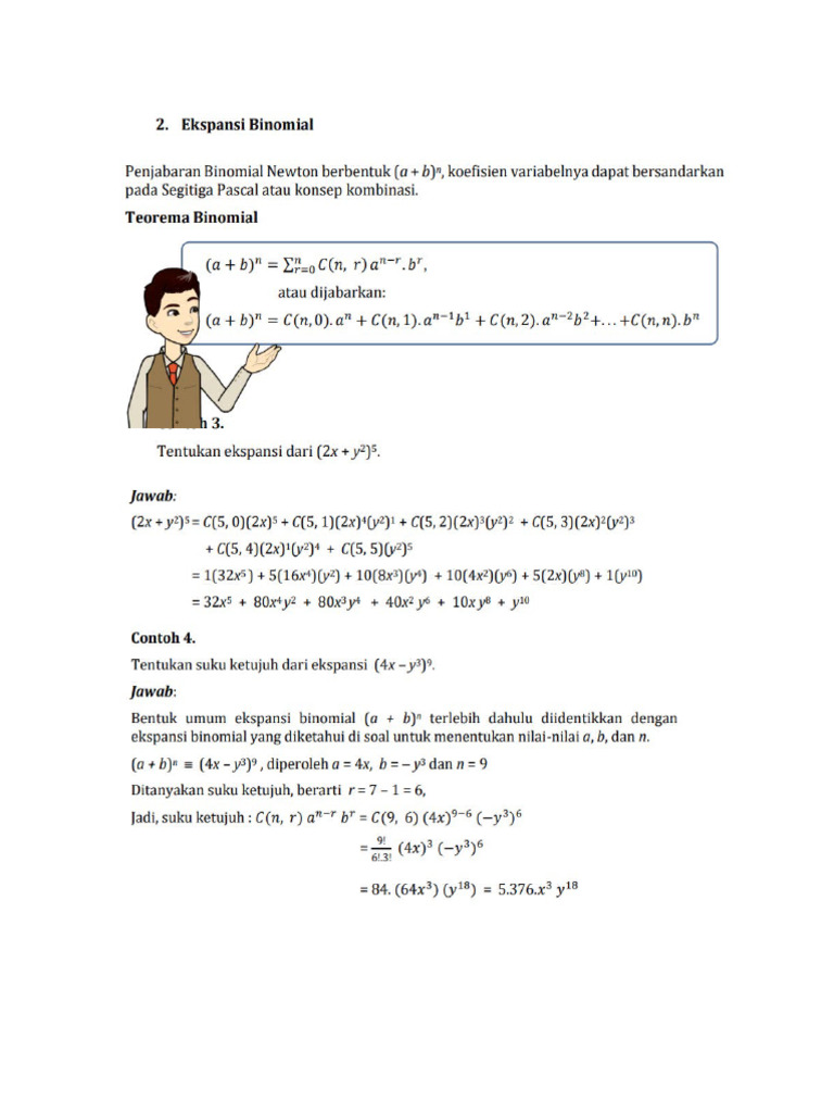 Teorema Binomial | PDF