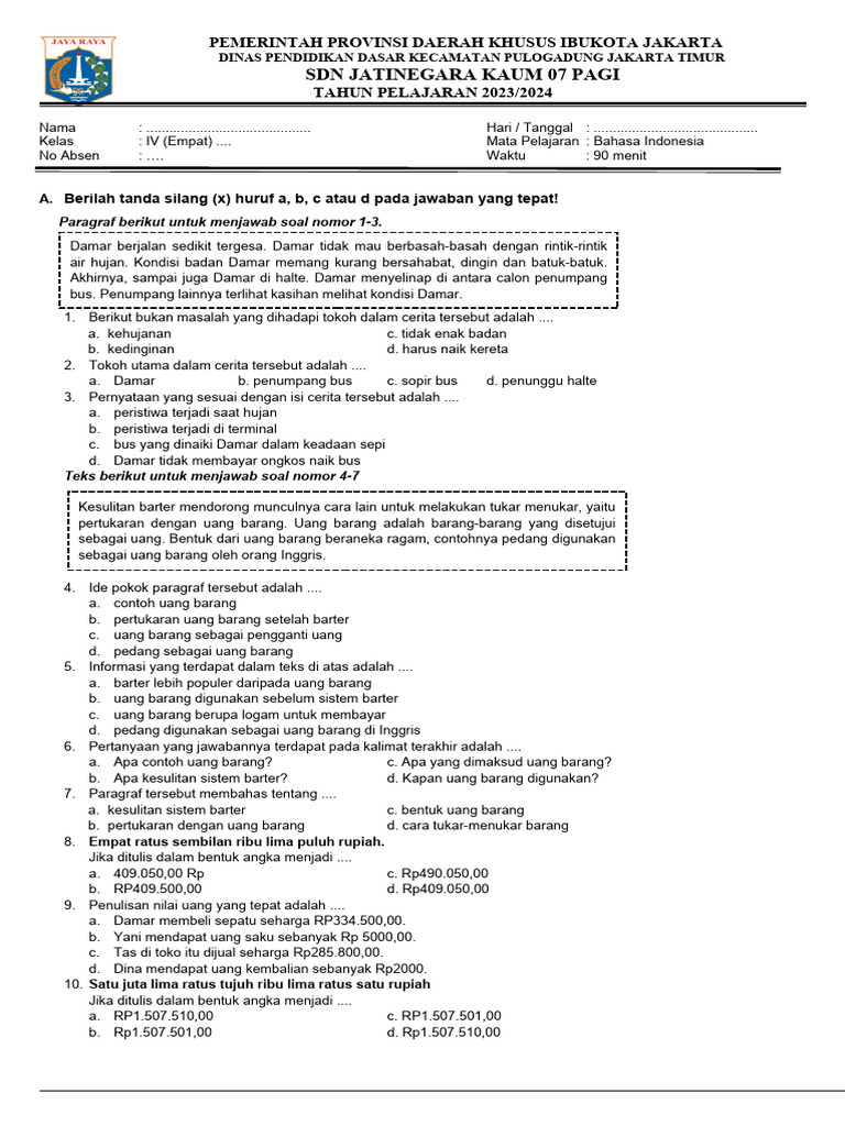 STS Bindo SMT 2 | PDF | Seni & Disiplin Bahasa | Kajian Bahasa Asing