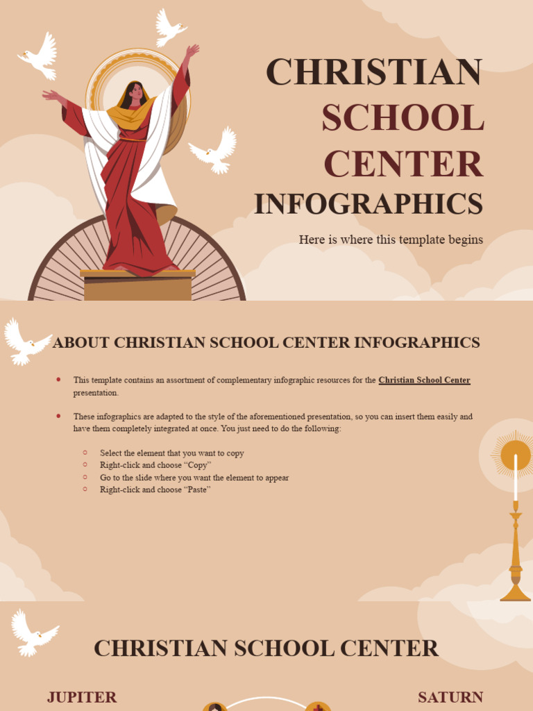 Christian School Center Infographics | PDF | Planets | Planets In Astrology