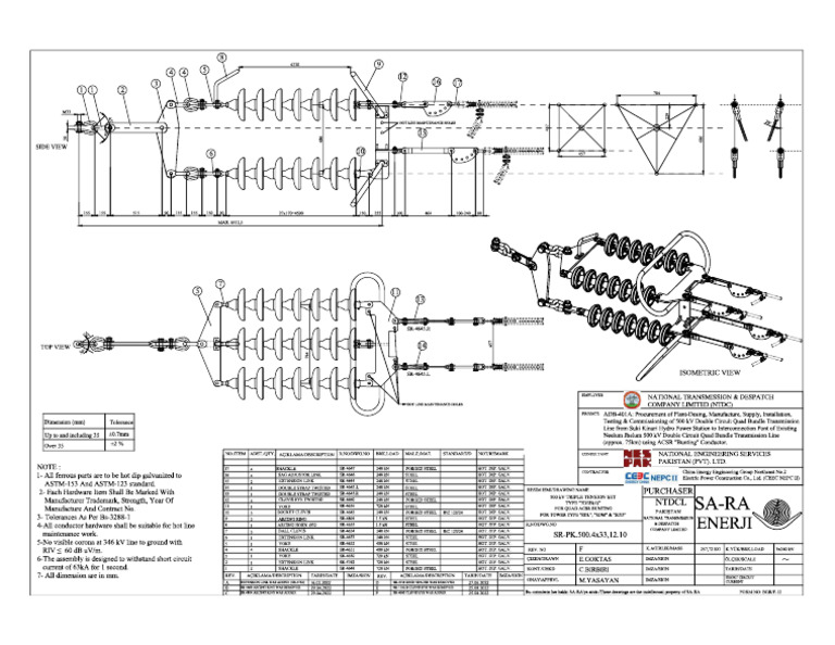Insulator Drawings | PDF