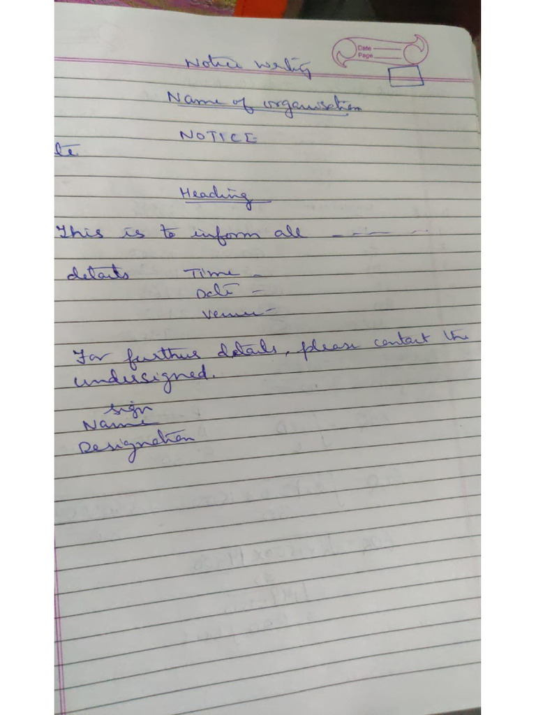 English Writing Section Formatting Class 12 | PDF