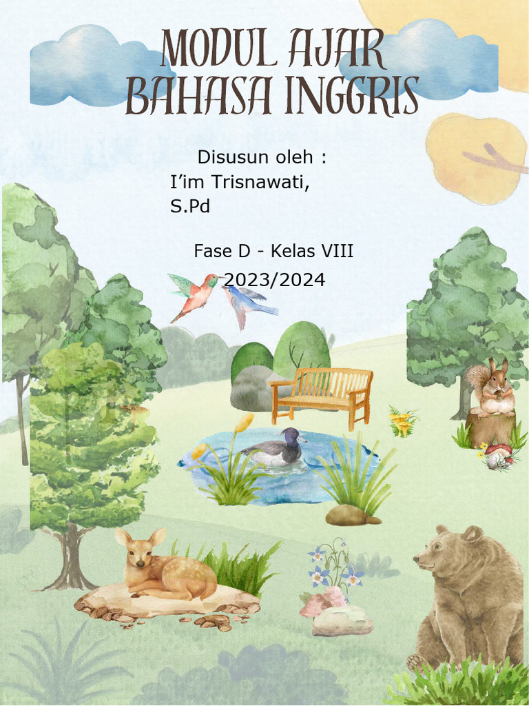 Modul Ajar Narrative Text Sub Unit 2.1 | PDF