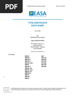 GE90 Series Engine Type Certificate | PDF | Propulsion | Aviation