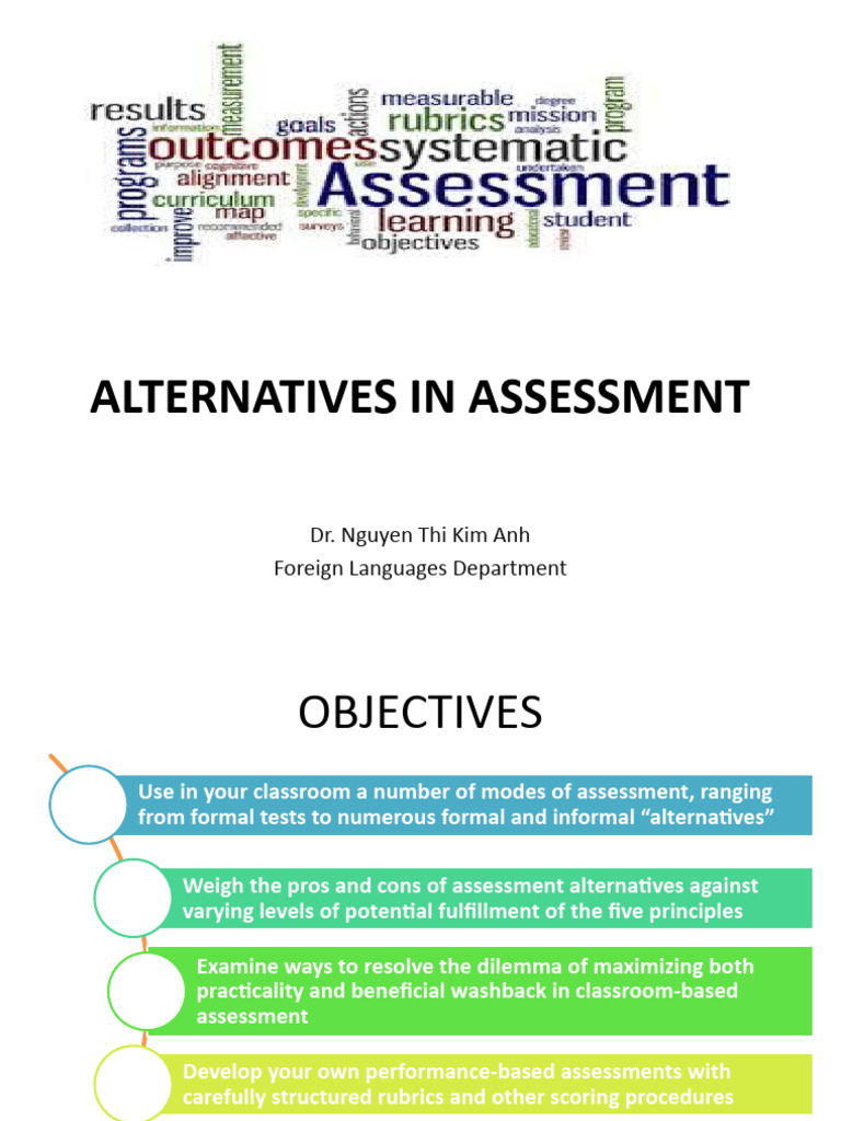 Chapter 3 - Beyond Tests Alternatives in Assessment | PDF | Rubric ...