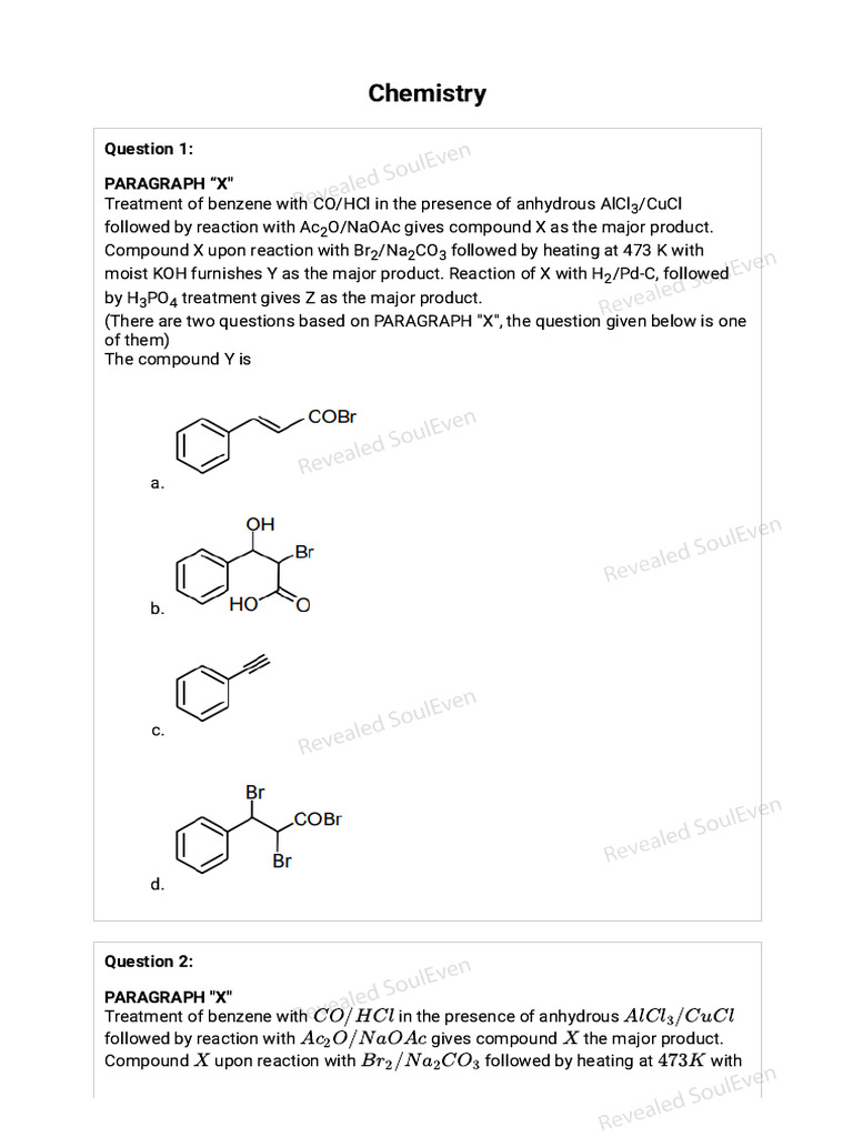 Chemistry Sheet Hacked - 2 | PDF