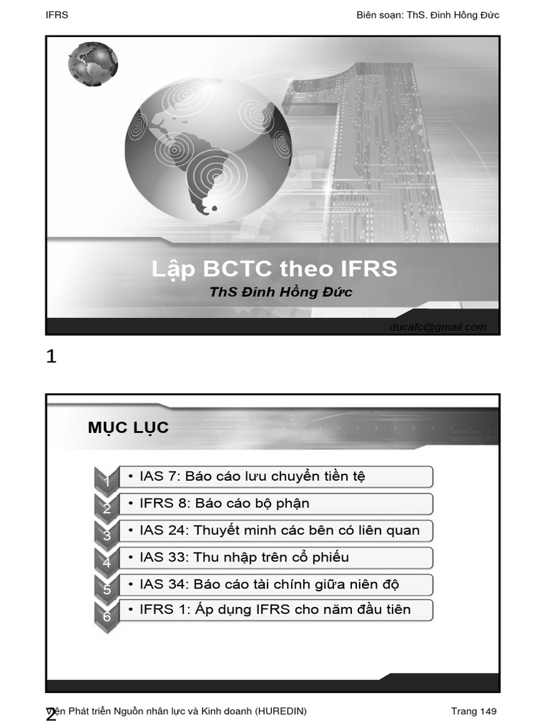 Buoi 6 - Prepare Financial Statement Under IFRS | PDF