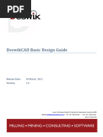 Deswik 4.0 | PDF | Icon (Computing) | Menu (Computing)