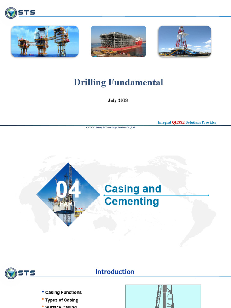 Chapter 4 Casing and Cementing | PDF | Casing (Borehole) | Energy ...