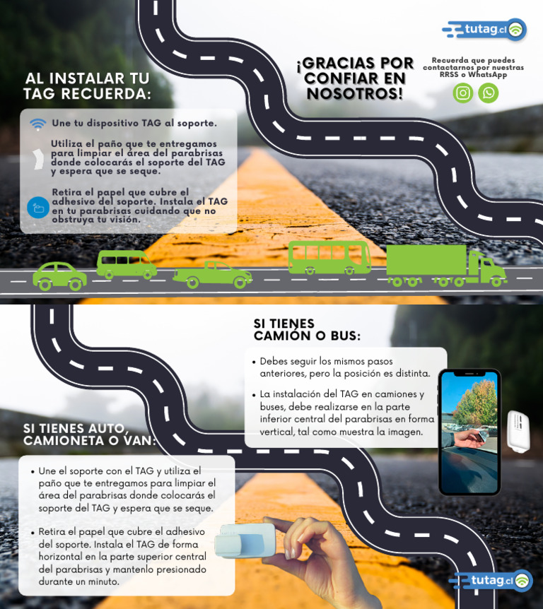 Instructivo Instalacion TAG | PDF