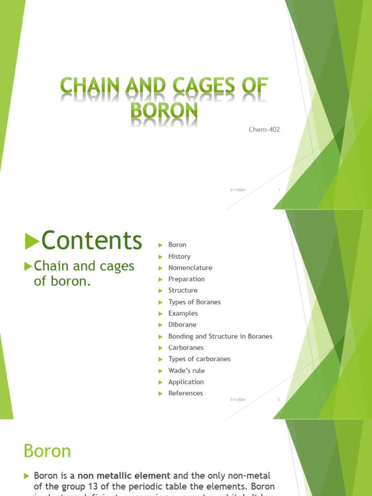 Boron | PDF