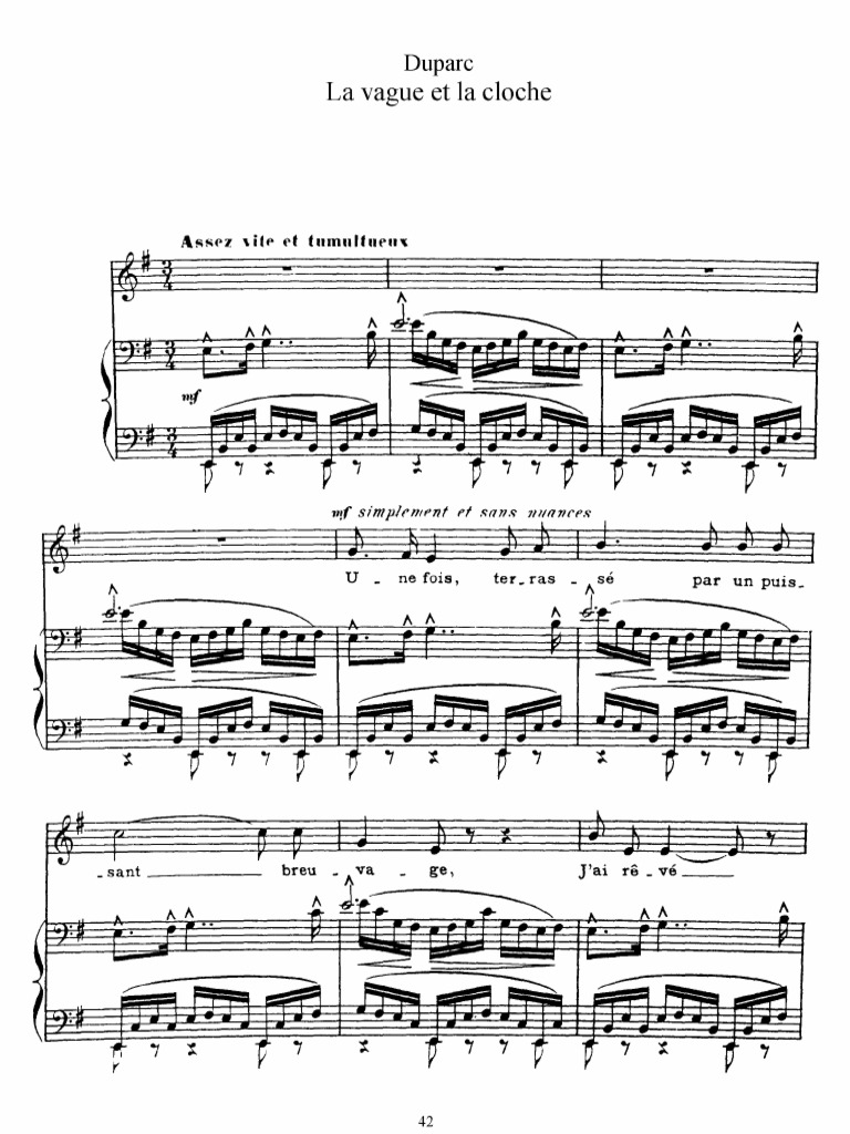 La Vague e La Cloche | PDF