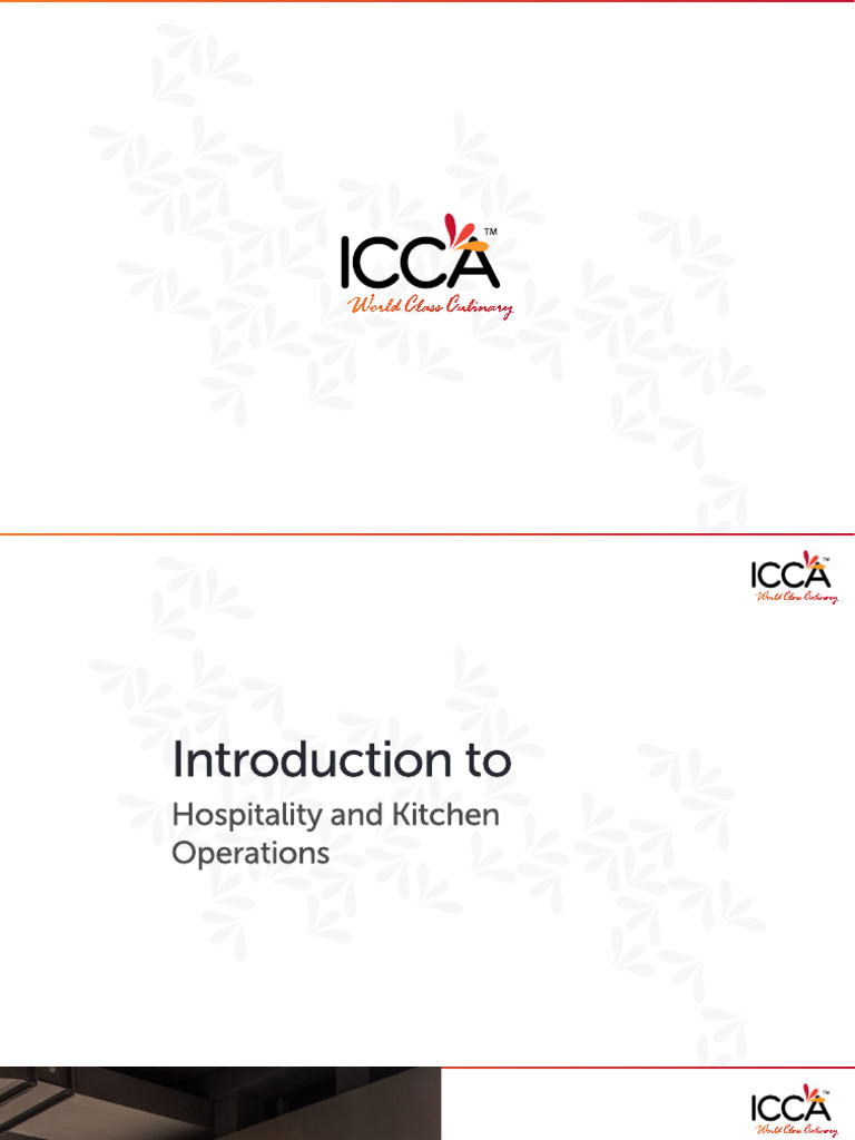 Introduction+to+Hospitality+and+Kitchen+Operations Trainers+PPT | PDF ...