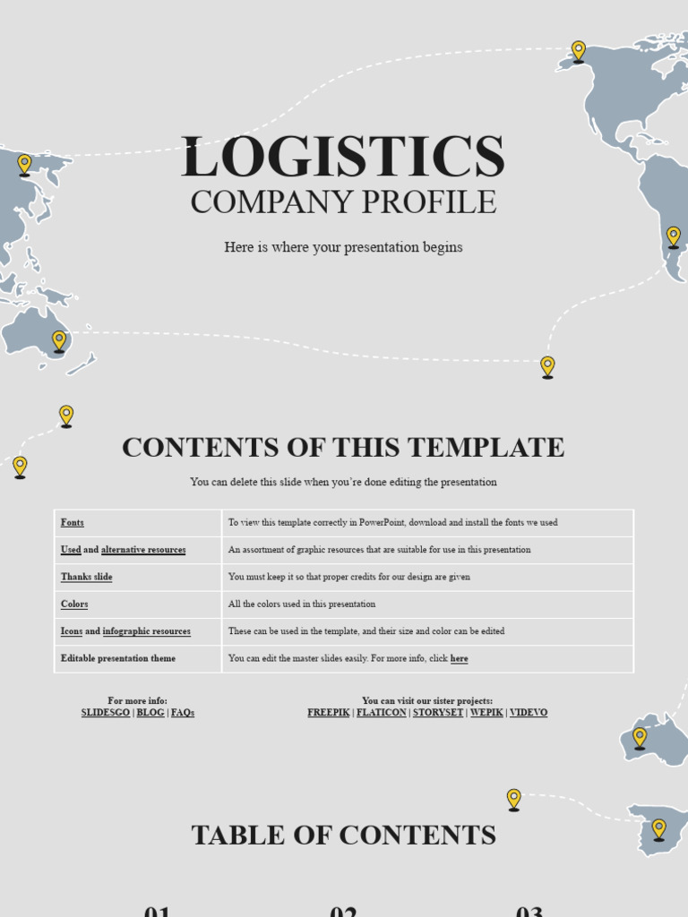 Logistics Company Profile | PDF