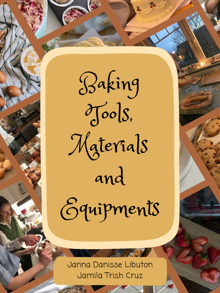 Baking Tools, Materials and Equipments | PDF