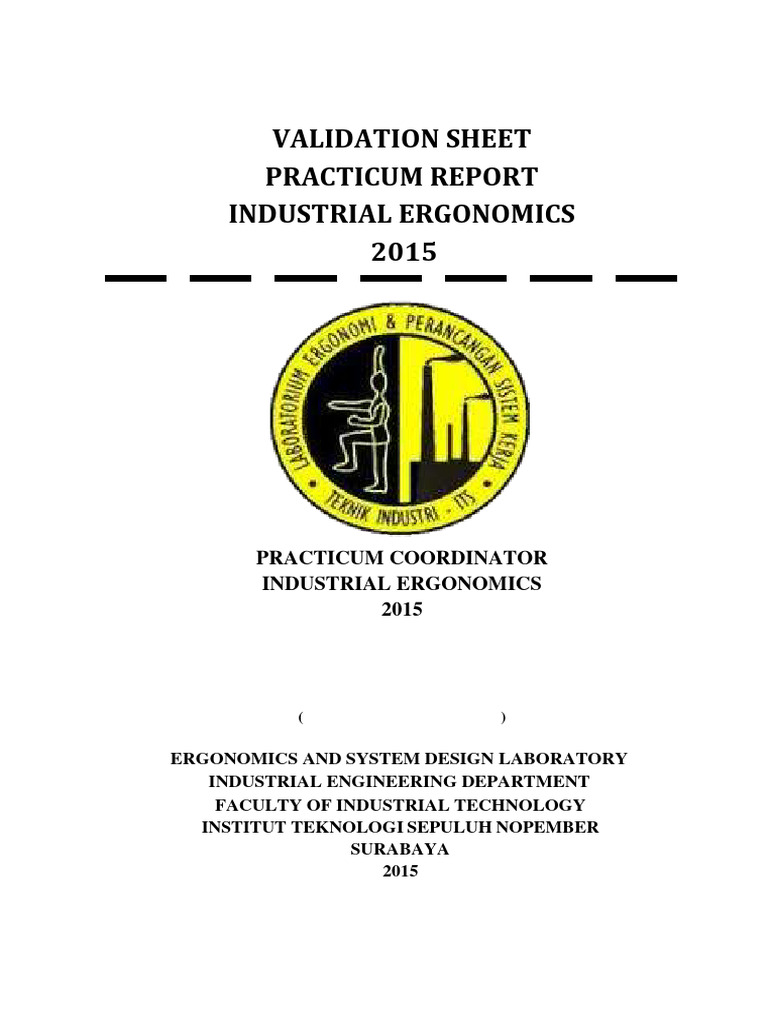 Industrial Ergonomics | PDF