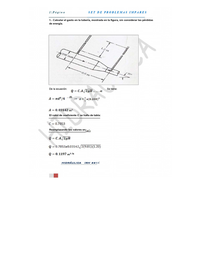 Ejercicios Resueltos Del Libro de Sotelo Serie de Problemas Impares ...