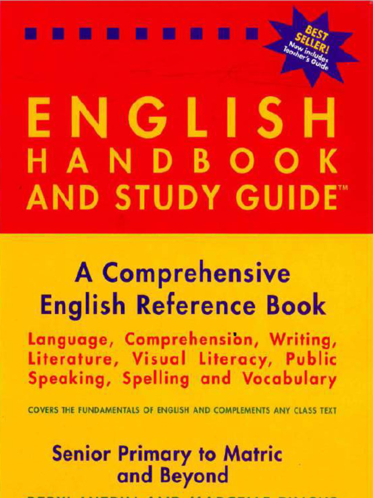 English Handbook and Study Guide (Beryl Lutrin, Marcel Pincus) | PDF