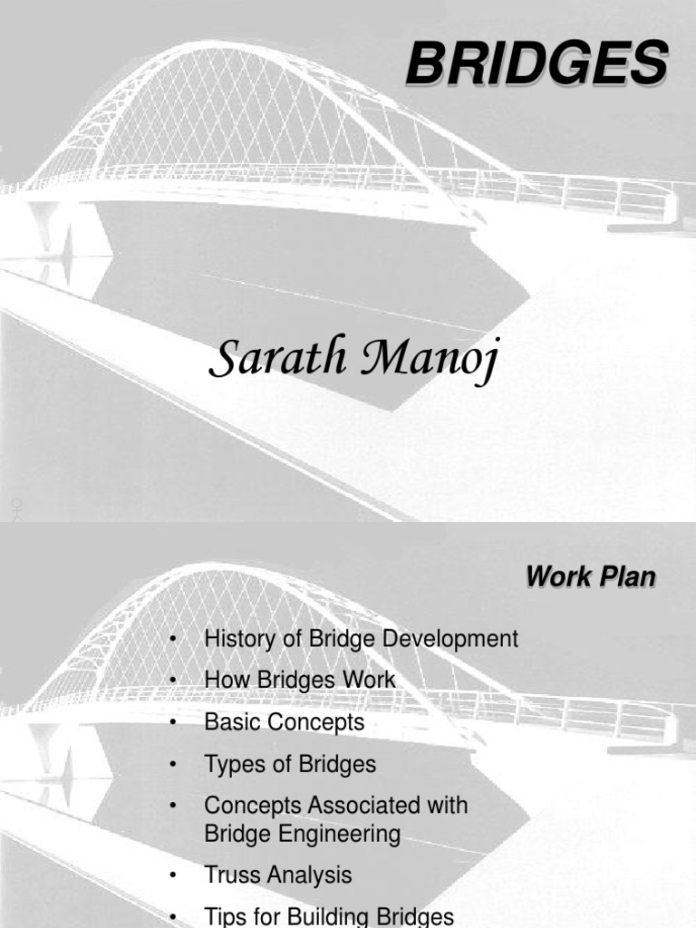 History and Types of Bridge Development | PDF | Bridge | Beam (Structure)