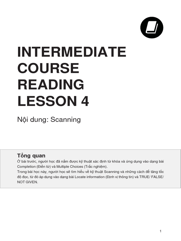 Reading4 Scanning | PDF