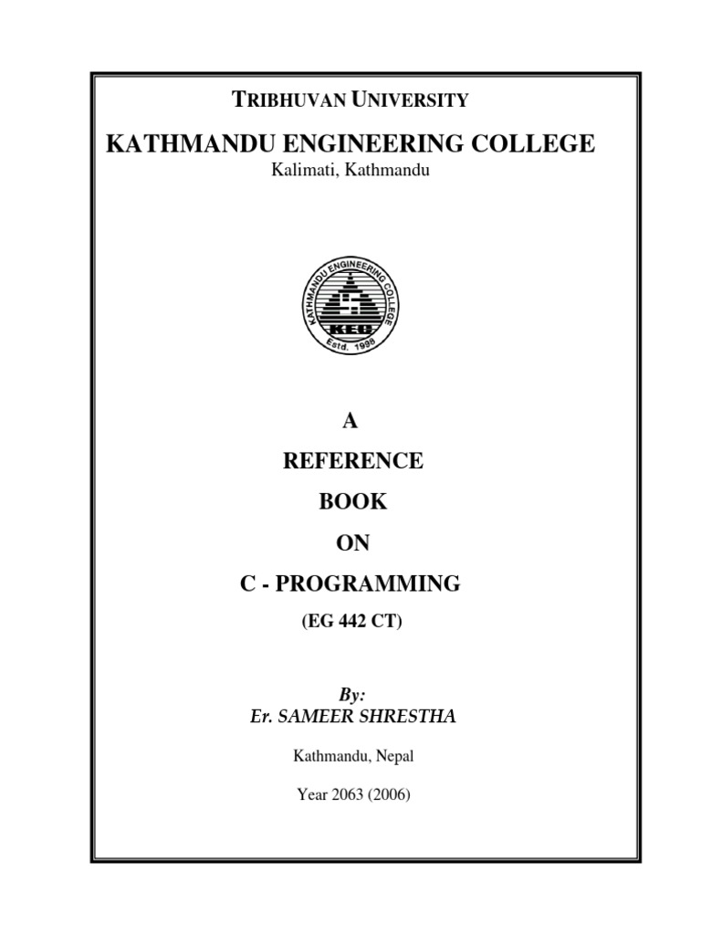 C Programming Guide for Students | PDF | Computer Data Storage ...