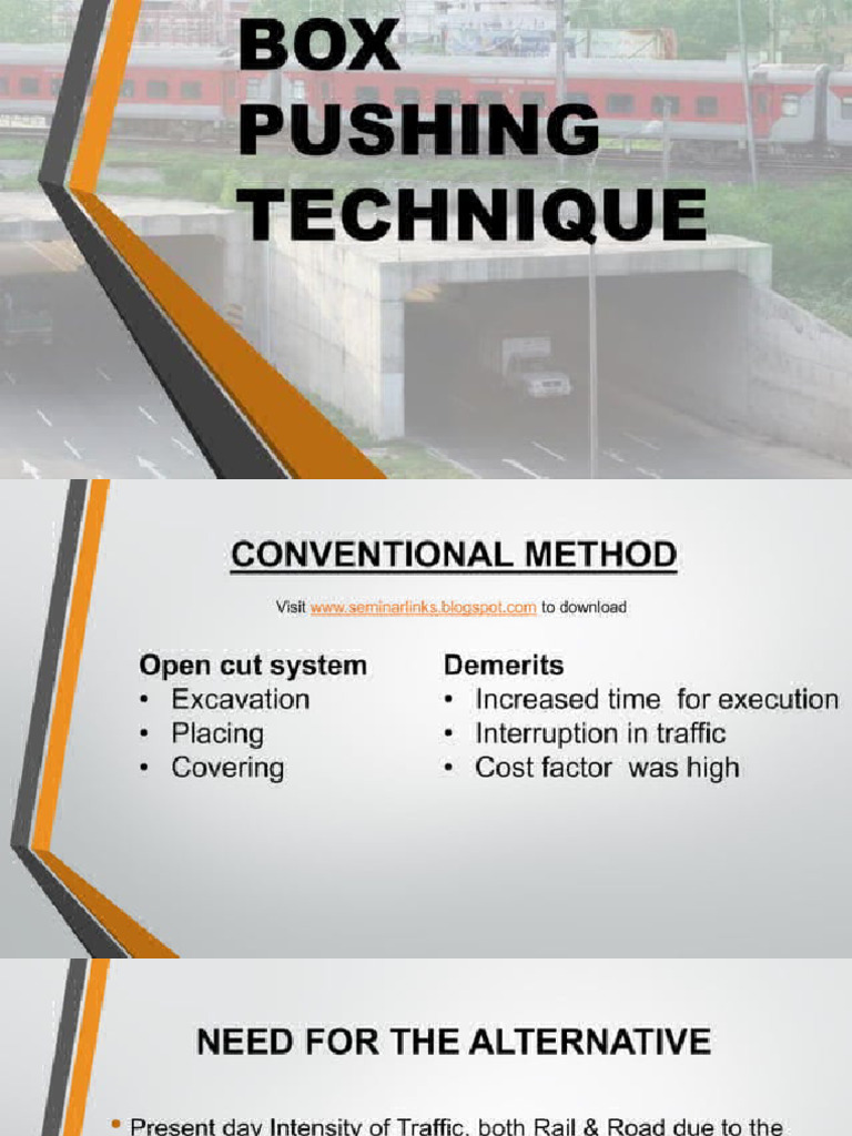 Box Pushing Technique | PDF