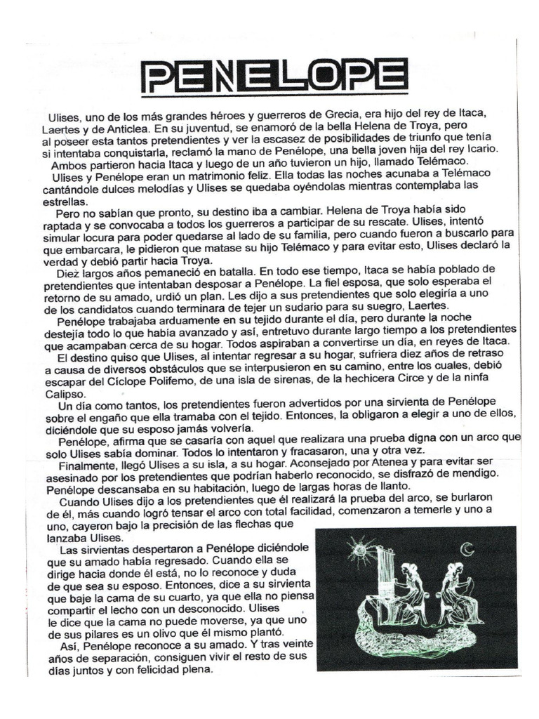 Texto Penelope | PDF