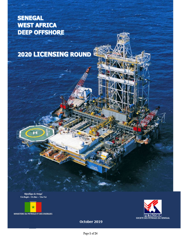 Senegal Oil Licensing Round 2020 | PDF | Science & Mathematics