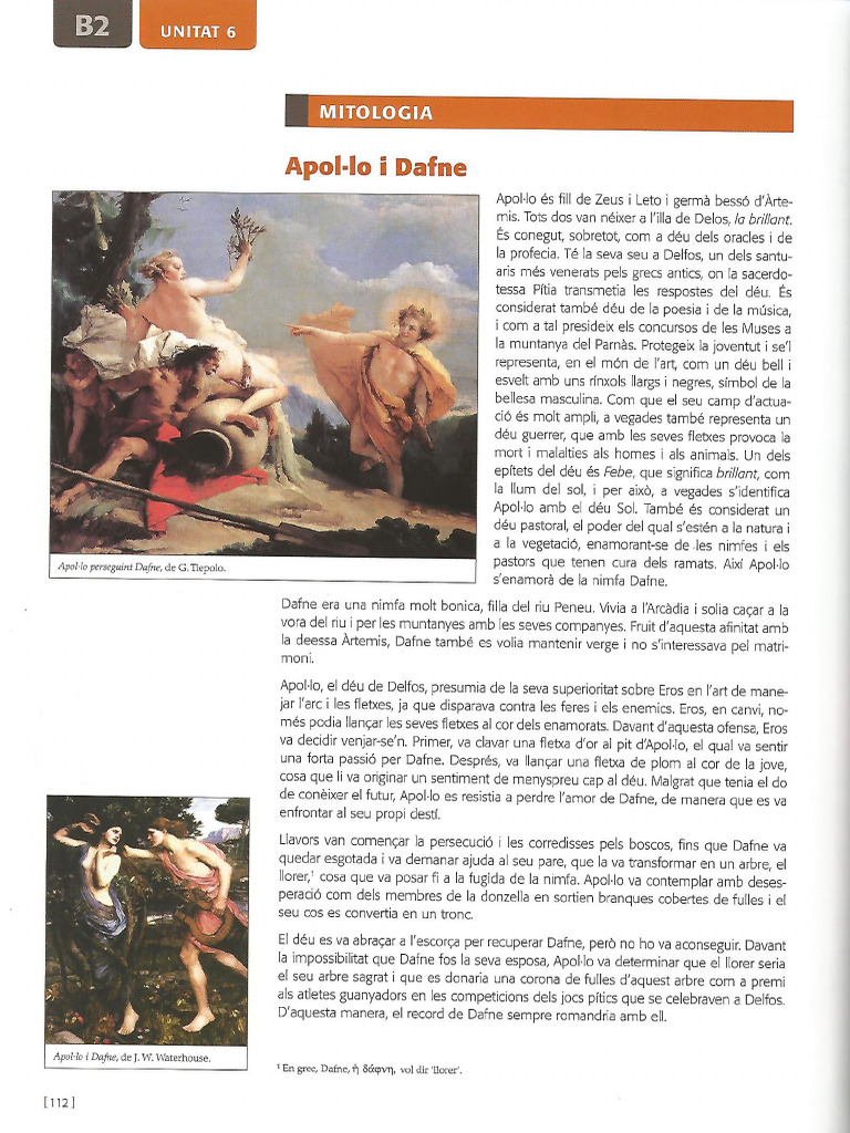 Dossier 3 Apol Lo I Dafne | PDF