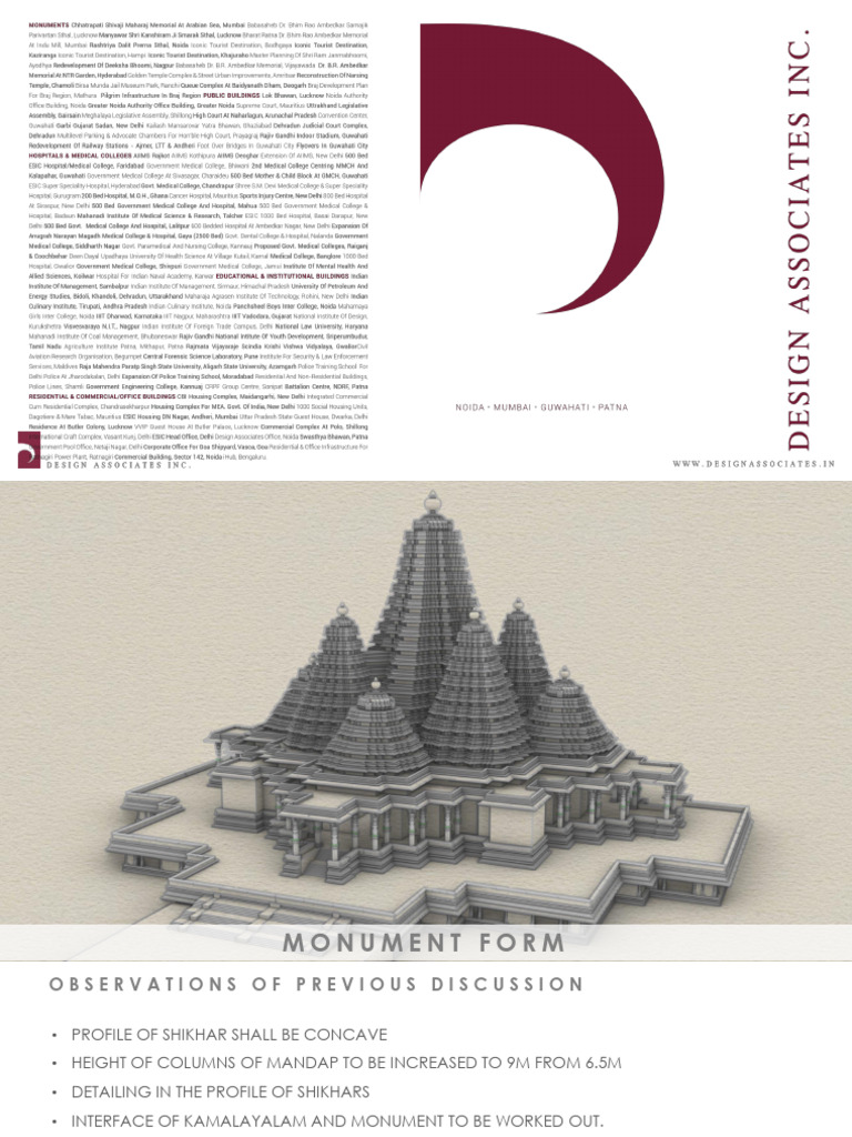 HCC - Monument Presentation - 09.11.2023 | PDF | Architectural Design ...
