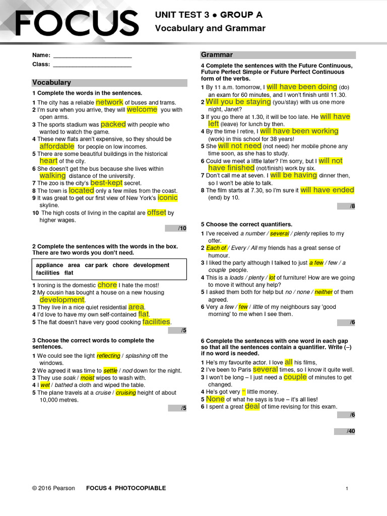 Focus4 VG 3a Merged | PDF | Cost Of Living