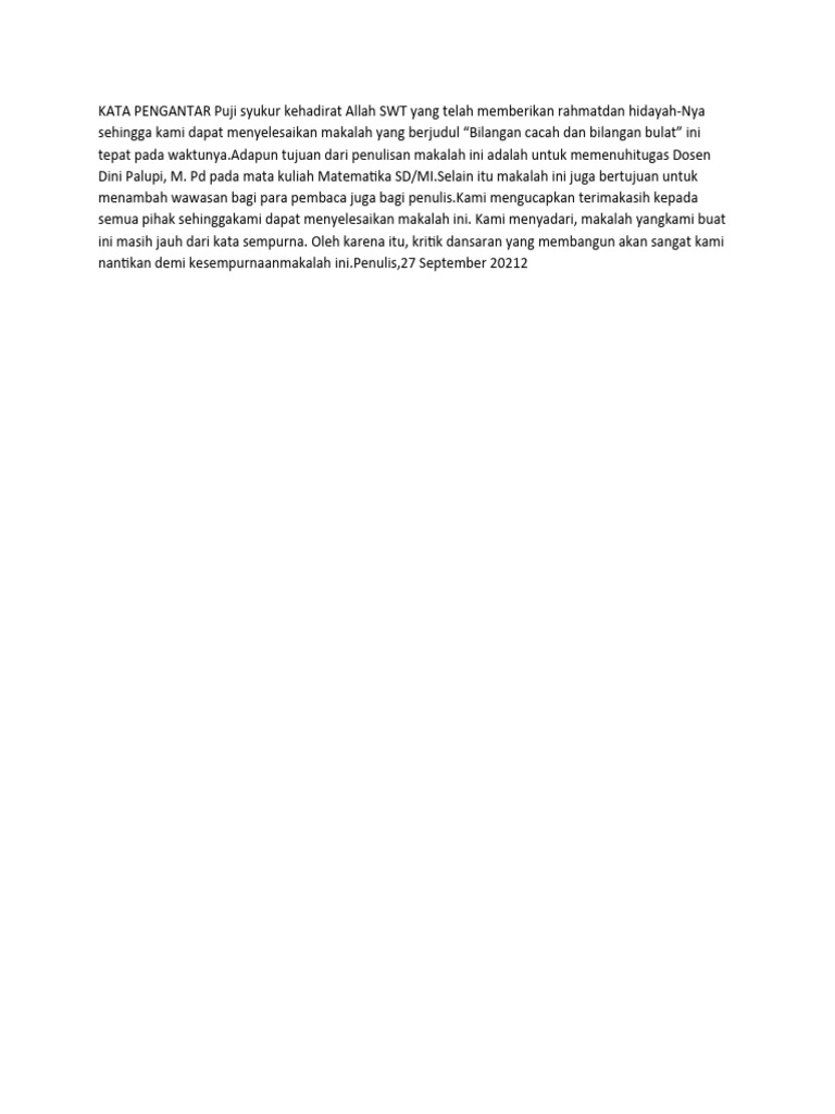 KATA PENGANTAR-WPS Office | PDF