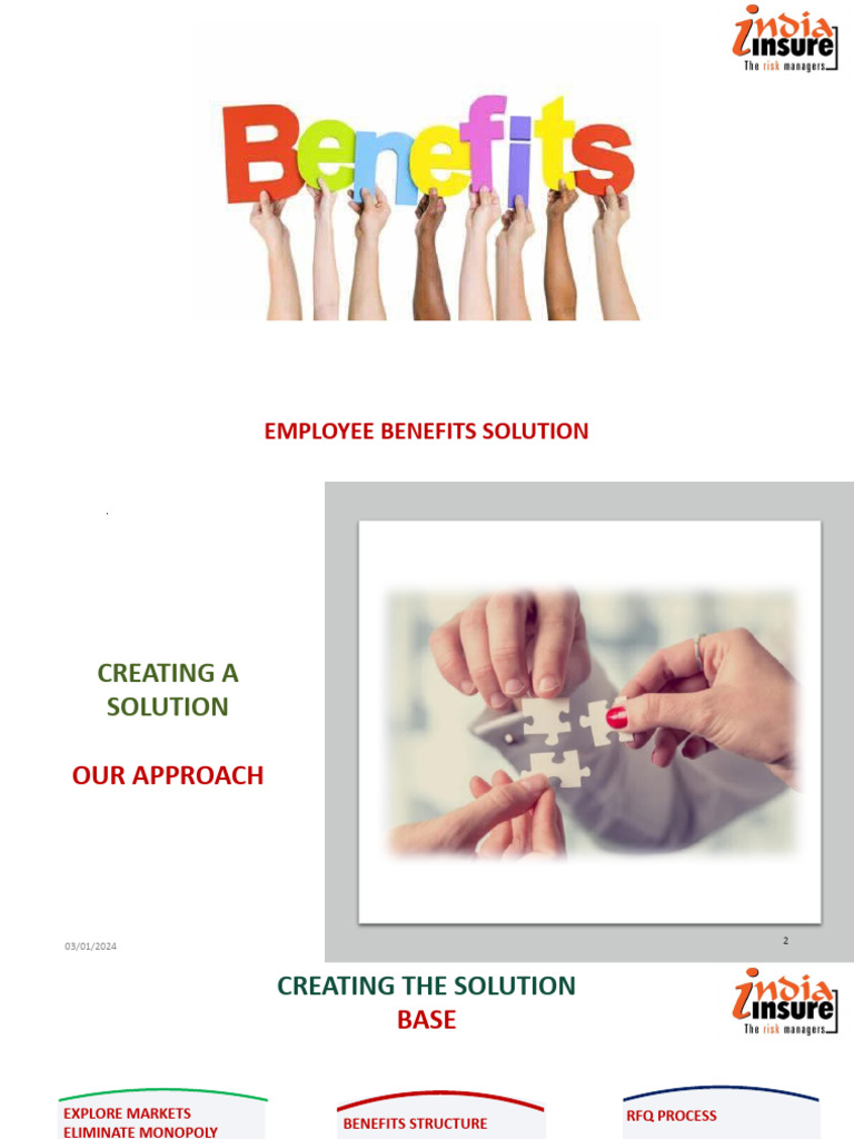 Employee Benefits Solution - India Insure Approach | PDF | Economies ...